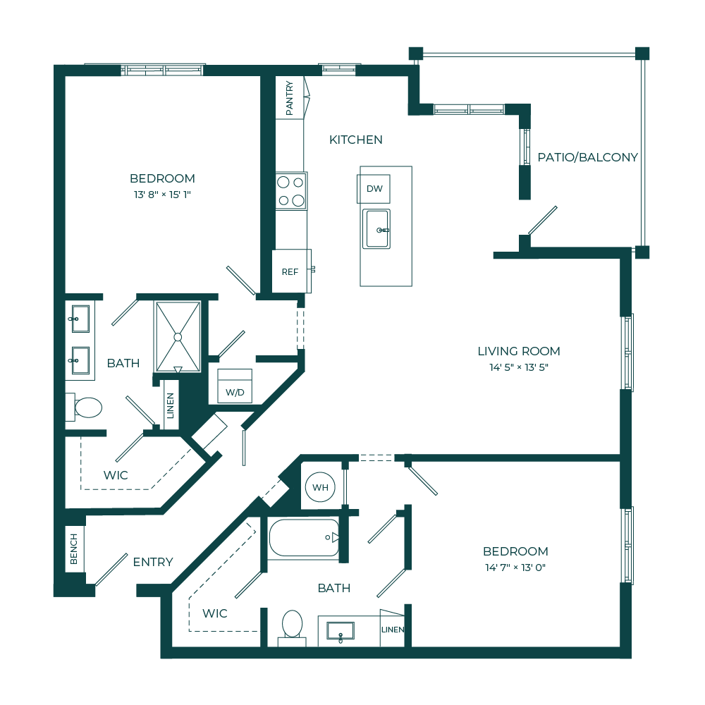 NOVEL University Place - Floor Plans